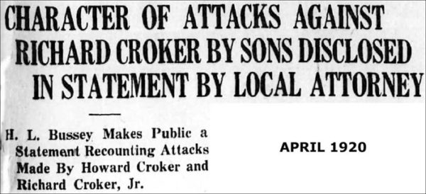 The Gilded Cage, Part III: Bula Edmondson Croker | New York Social Diary